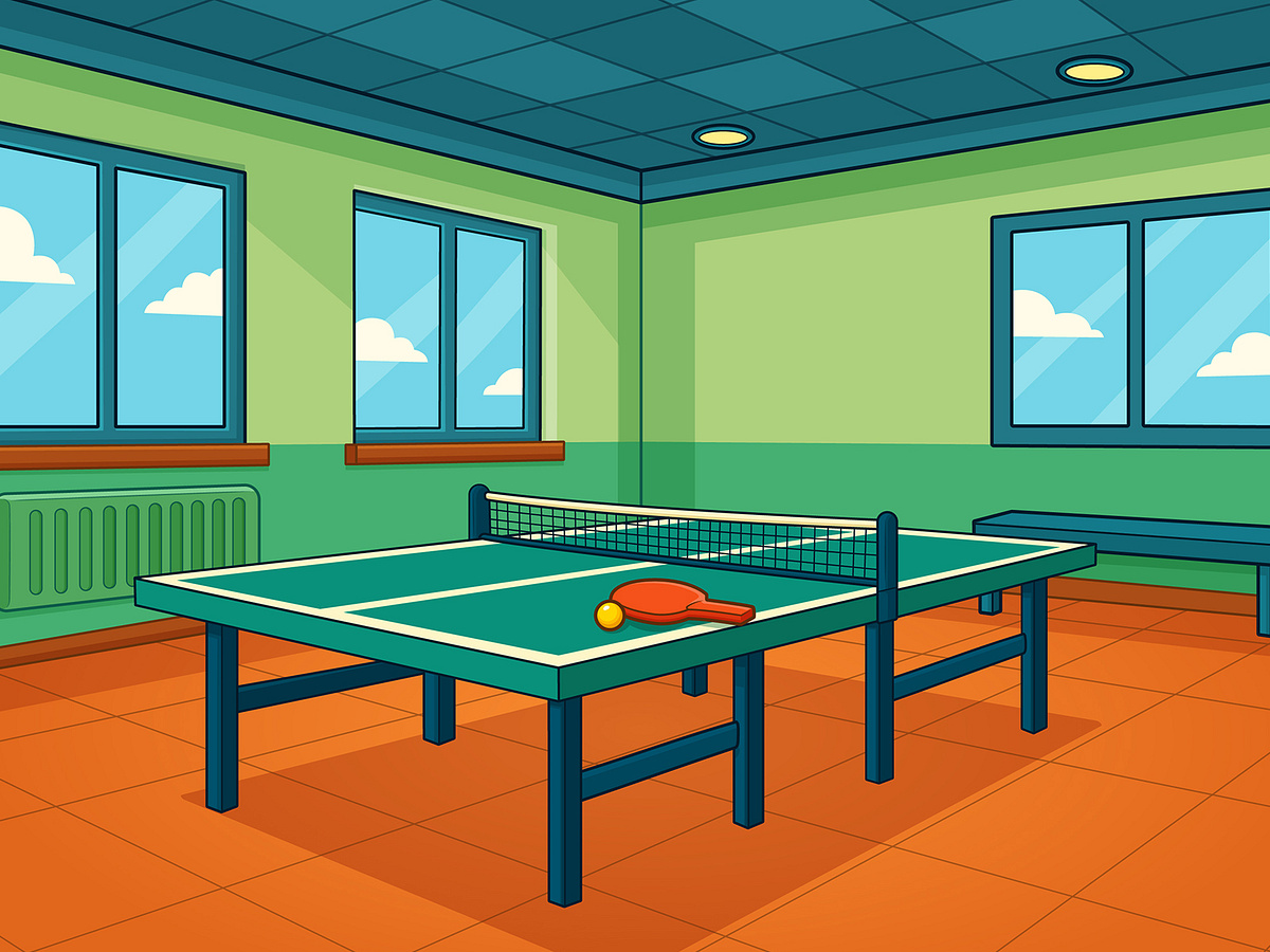 Pong background design, ping pong illustration by Beehaya on Dribbble