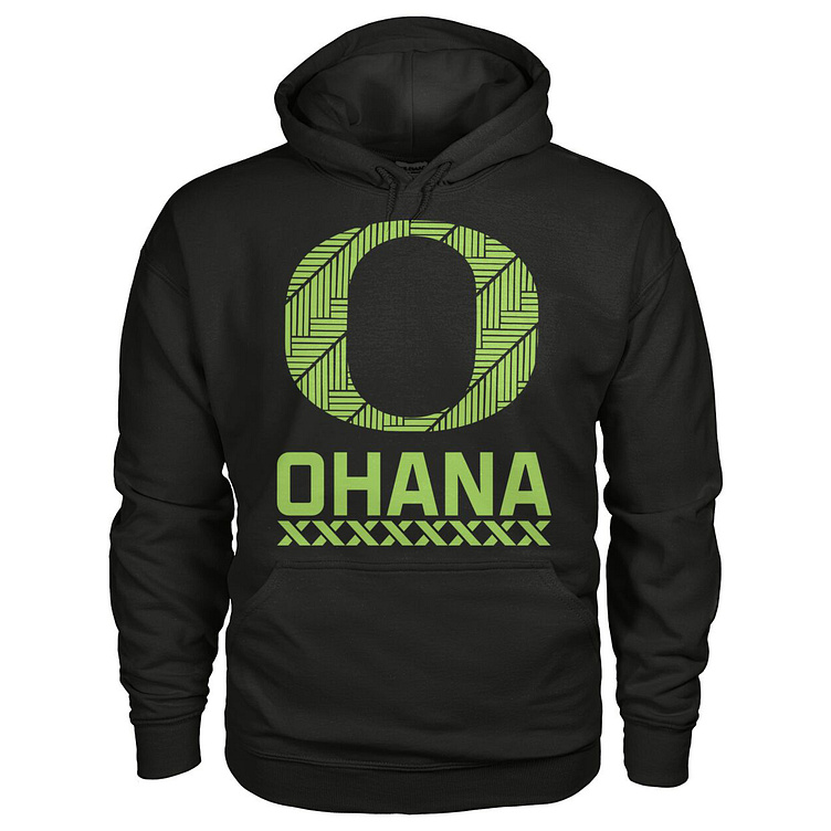 Oregon Ducks Ohana Hoodie by Lisa J. Cashin on Dribbble