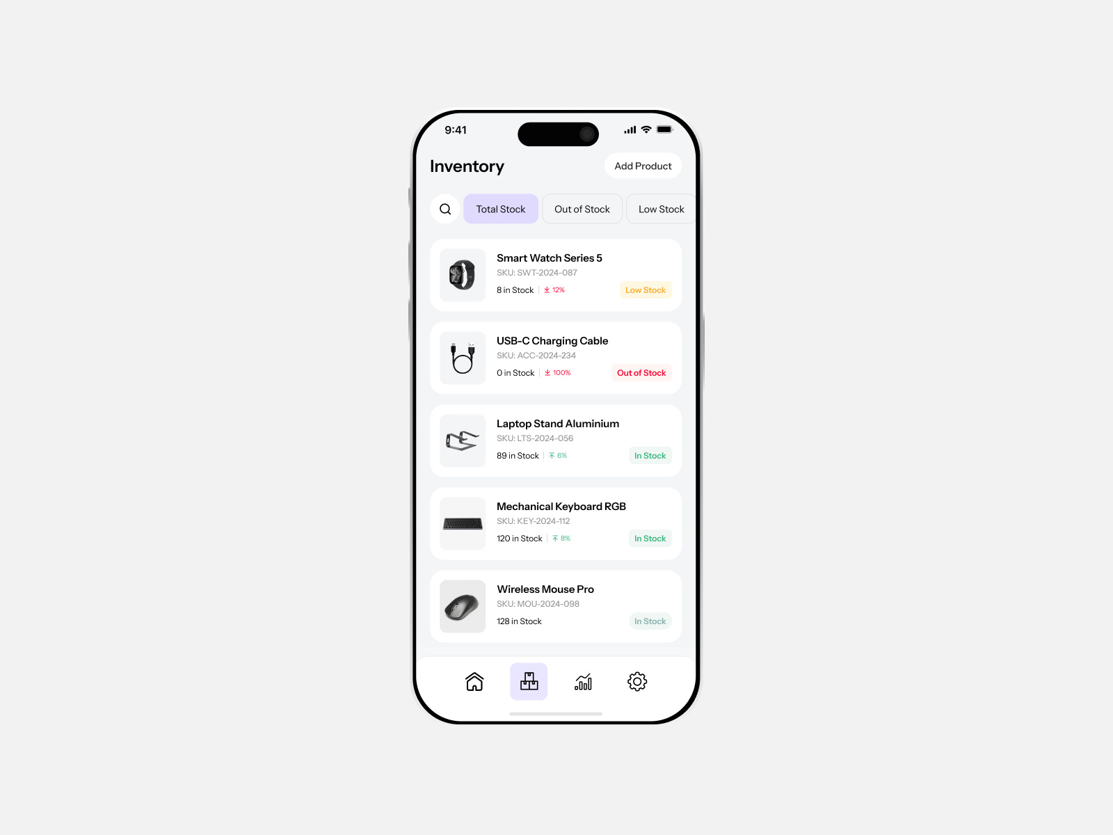 Ai inventory app design by lazy kar for LazyInterface UI UX Team on Dribbble