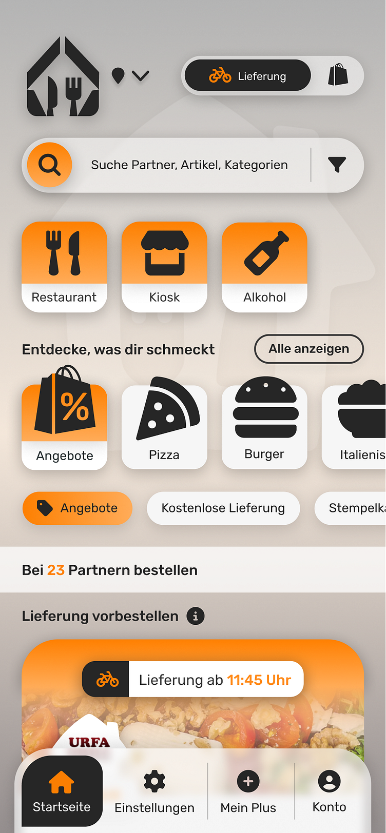 Just Eat / Lieferando Redesign by Nico B. on Dribbble