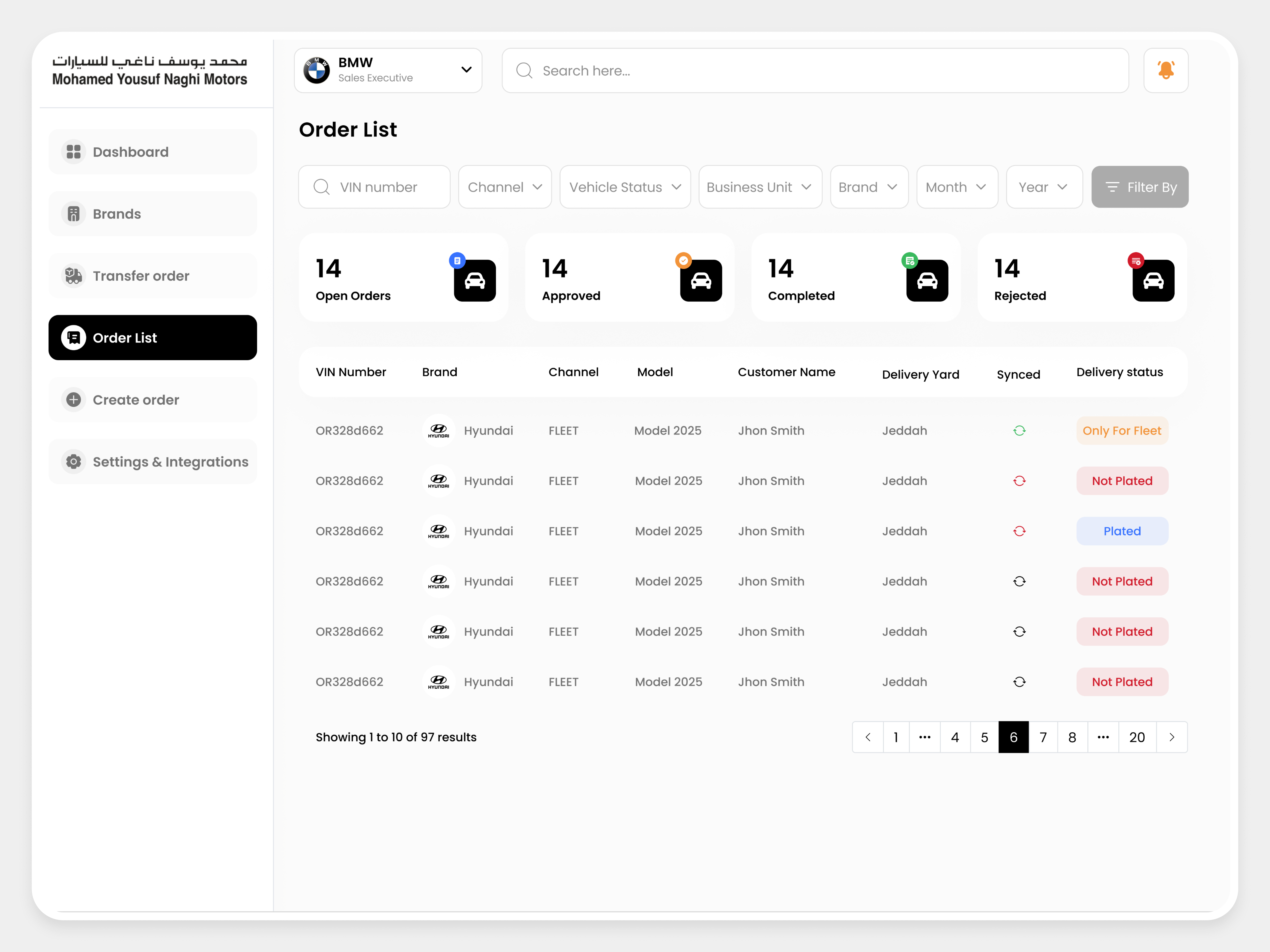 Vehicle Transportation Management System Web App UI UX Design by Rizwan ...