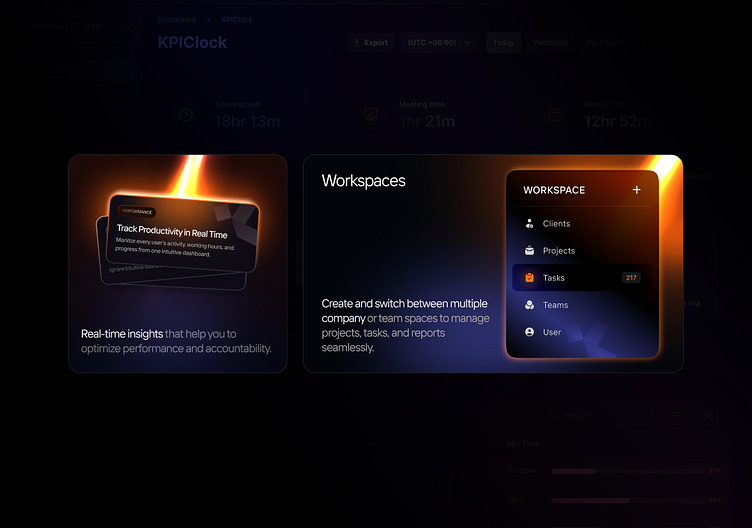 Ember UI - Dashboard Features Card by Jubayr Rahman on Dribbble