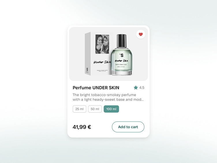 E-Commerce Product Card UI by Kseniia Maiba on Dribbble