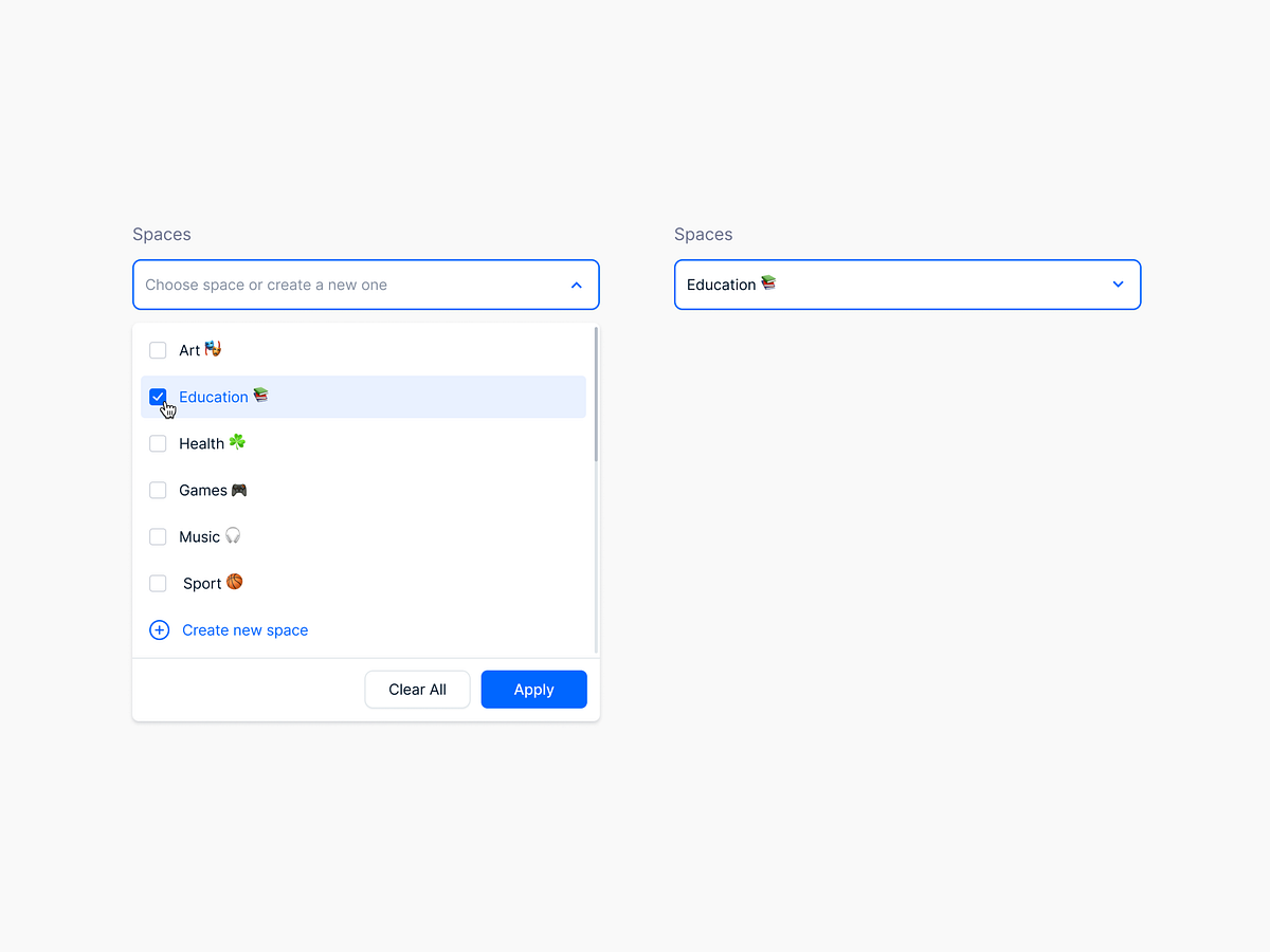Dropdown UI designs, themes, templates and downloadable graphic ...