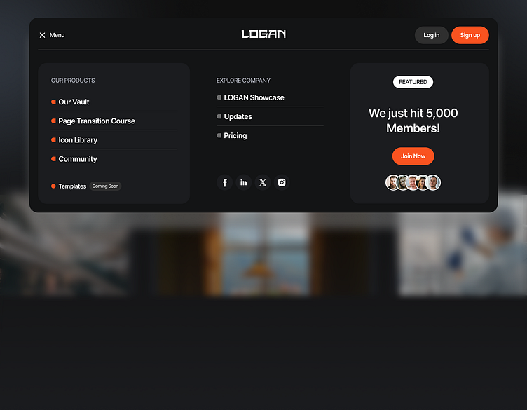 Mega Menu | UI/UX Design by Md. Merajul Islam on Dribbble