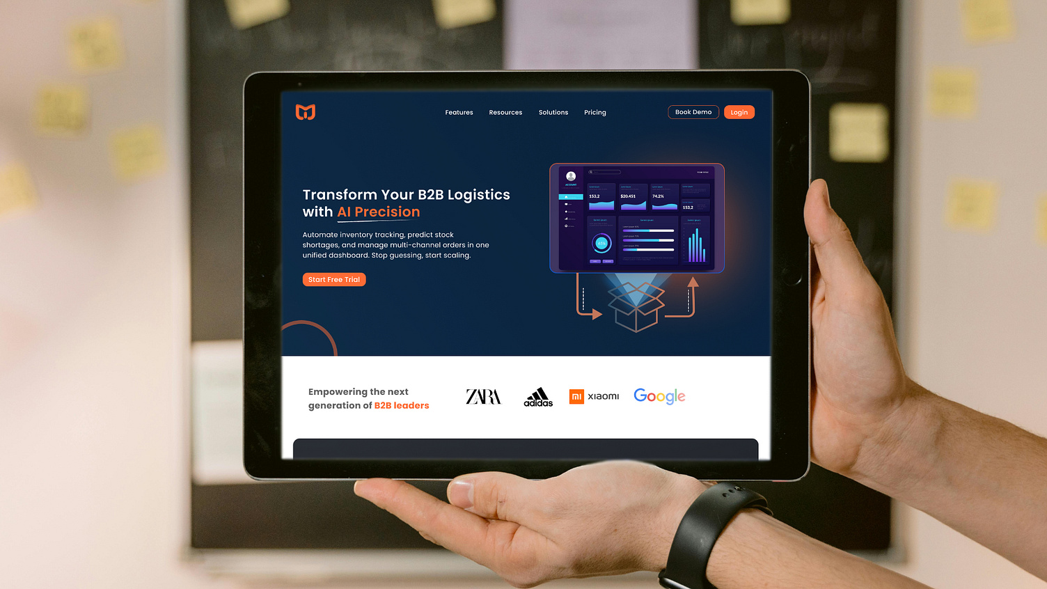 B2B Supply Chain Automation — UI Design by Bilal Akpınar on Dribbble