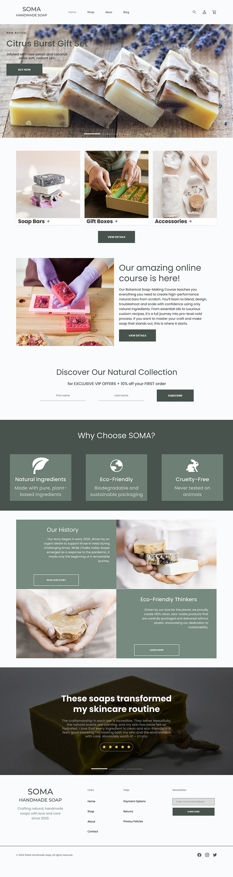 Daily UI #012 — E-commerce Shop by Ruslana F. on Dribbble