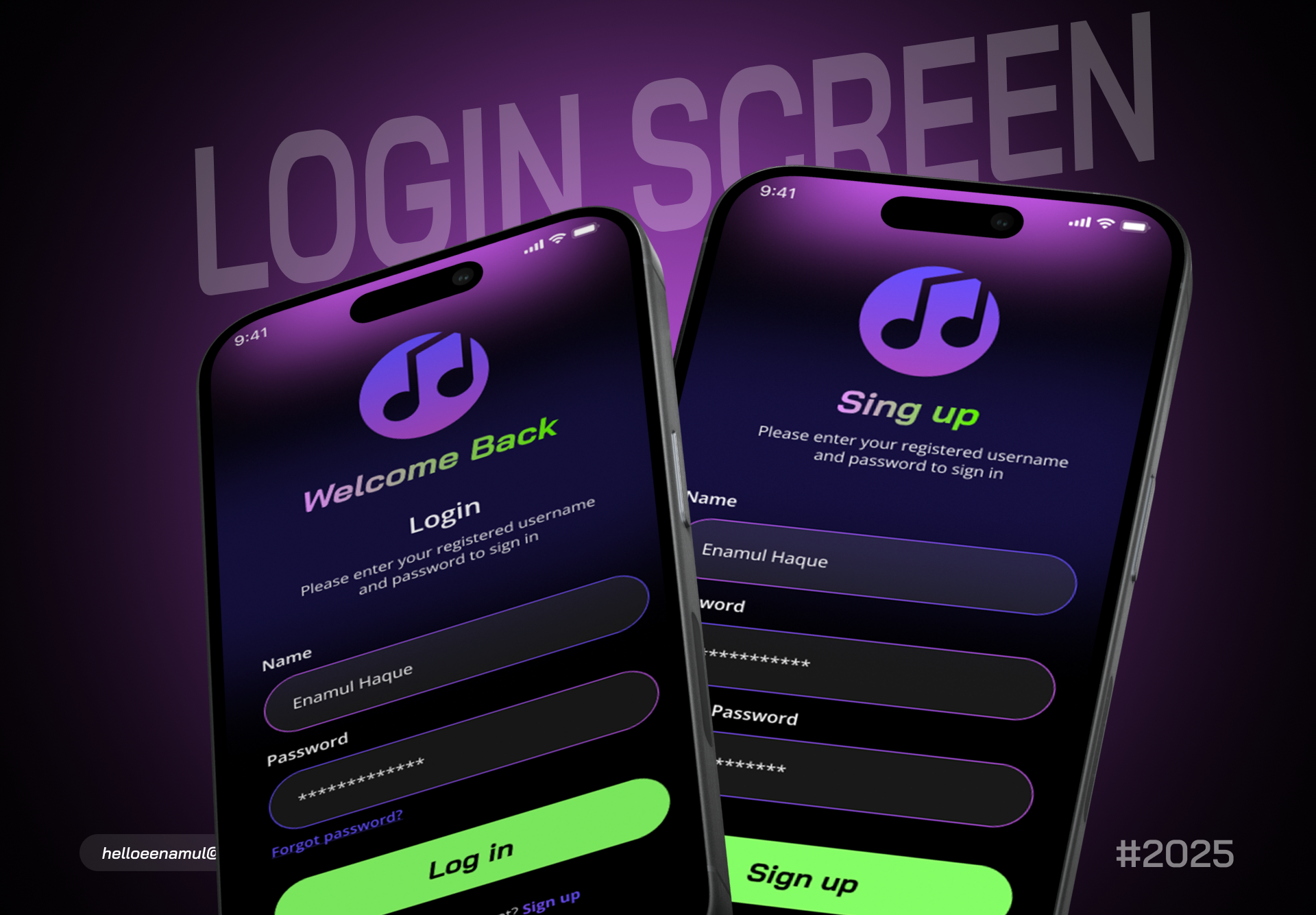 BeatFlow – Modern Music App UI Design 🎵 by Enamul Haque on Dribbble