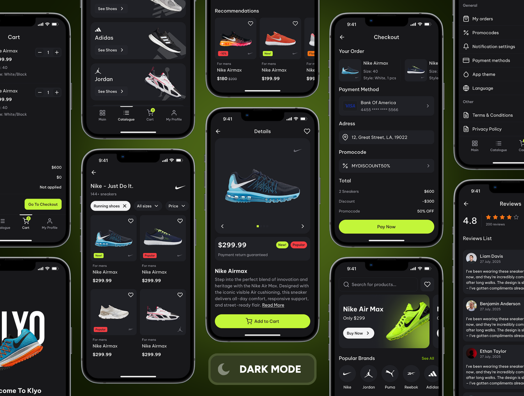 KLYO - Online Shoes Store App UI Kit by Webnum on Dribbble