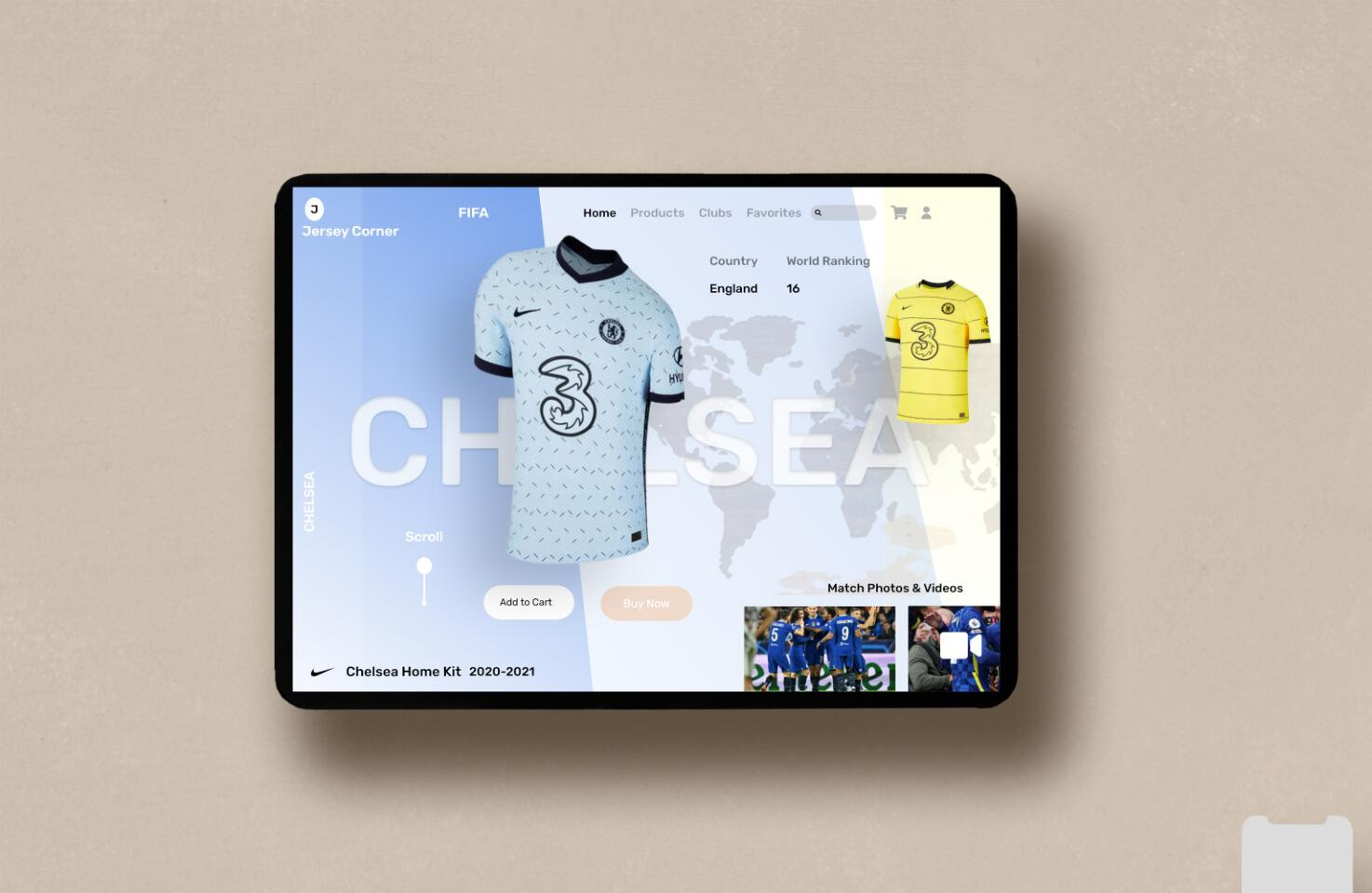Jersey Web design by Sudipto Mitra on Dribbble