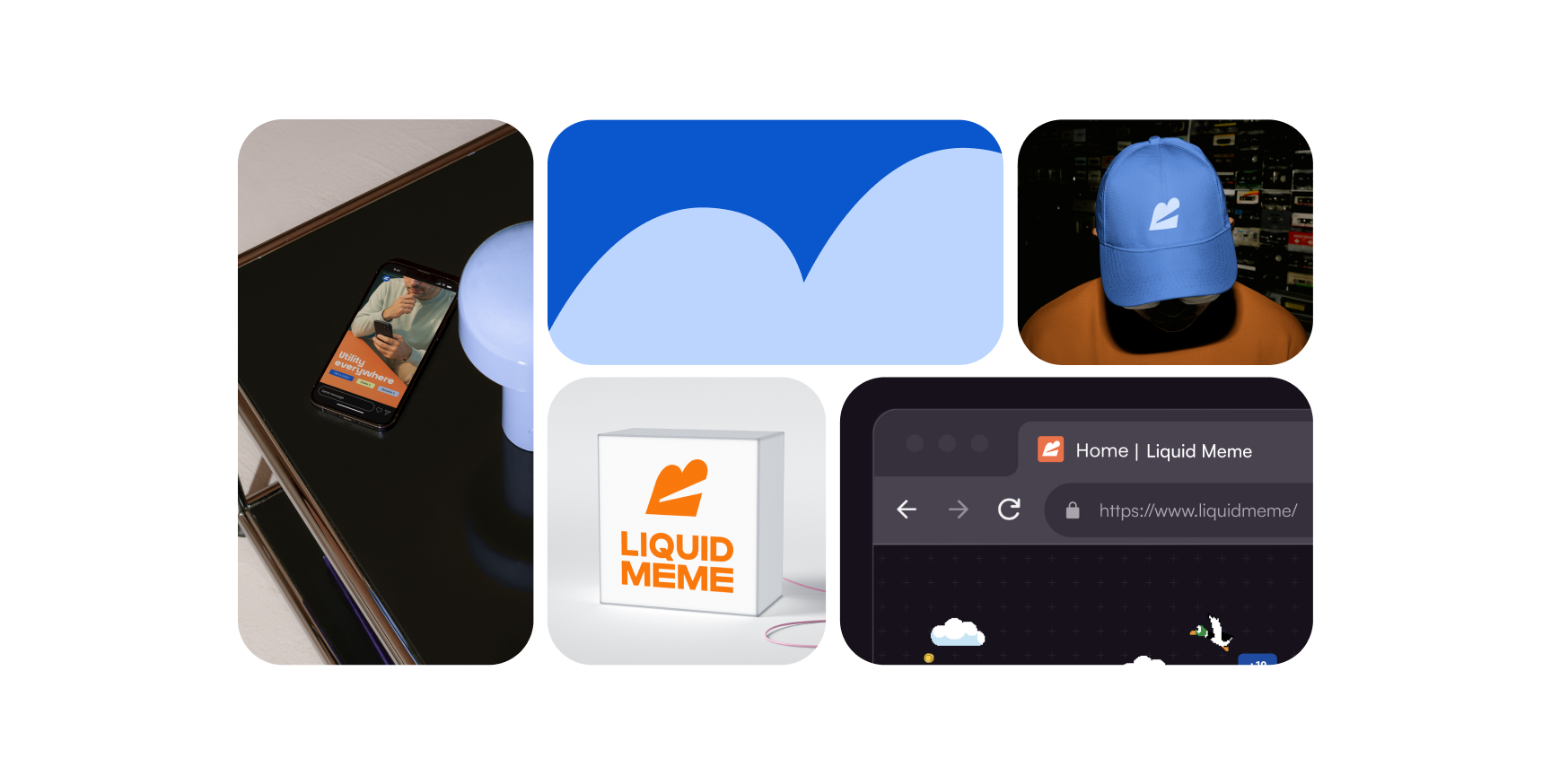 Liquid Meme - DeFi Branding by Linur for Eloqwnt on Dribbble