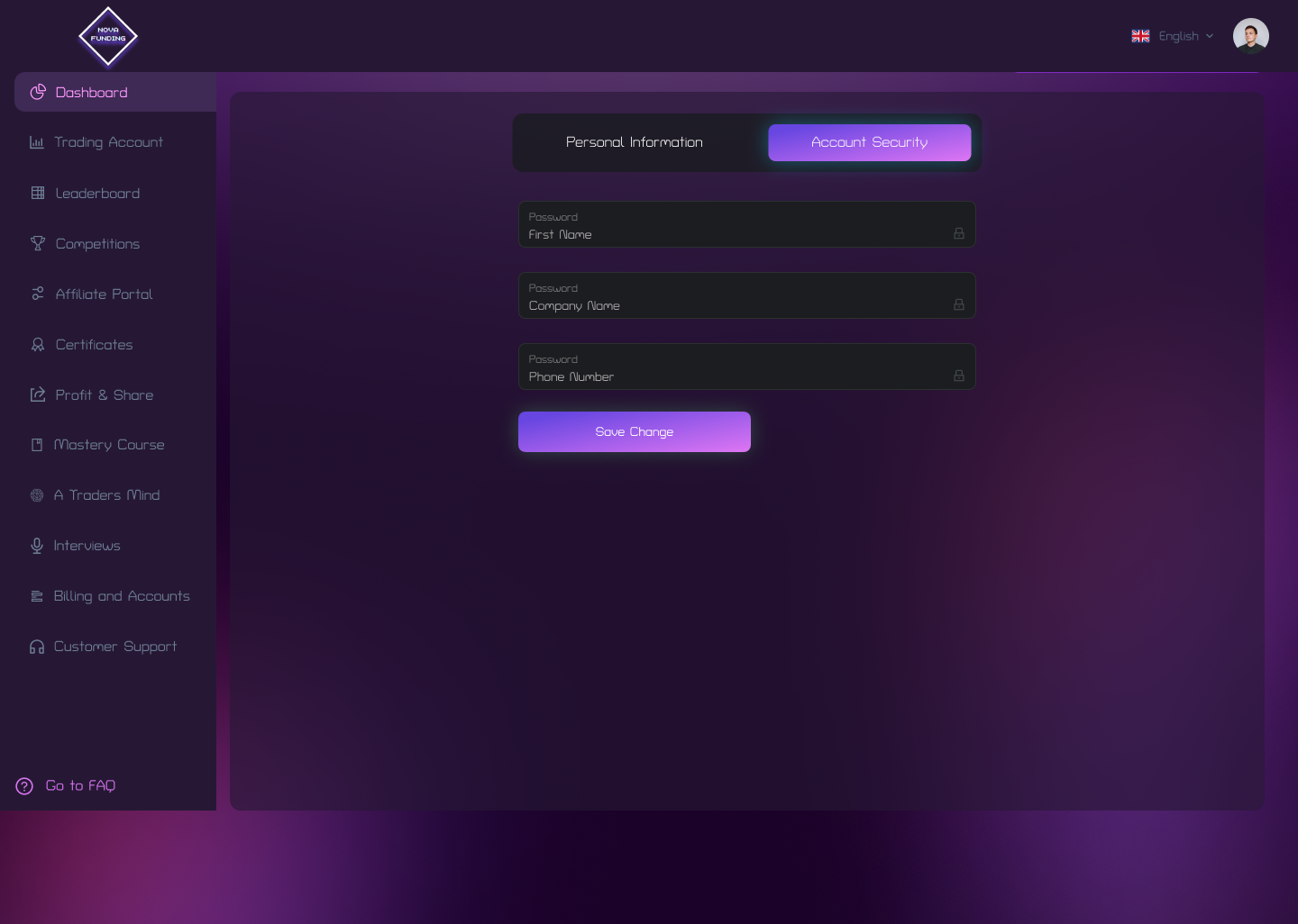 CFD Propfirm CRM with source code by The Prop Techs on Dribbble