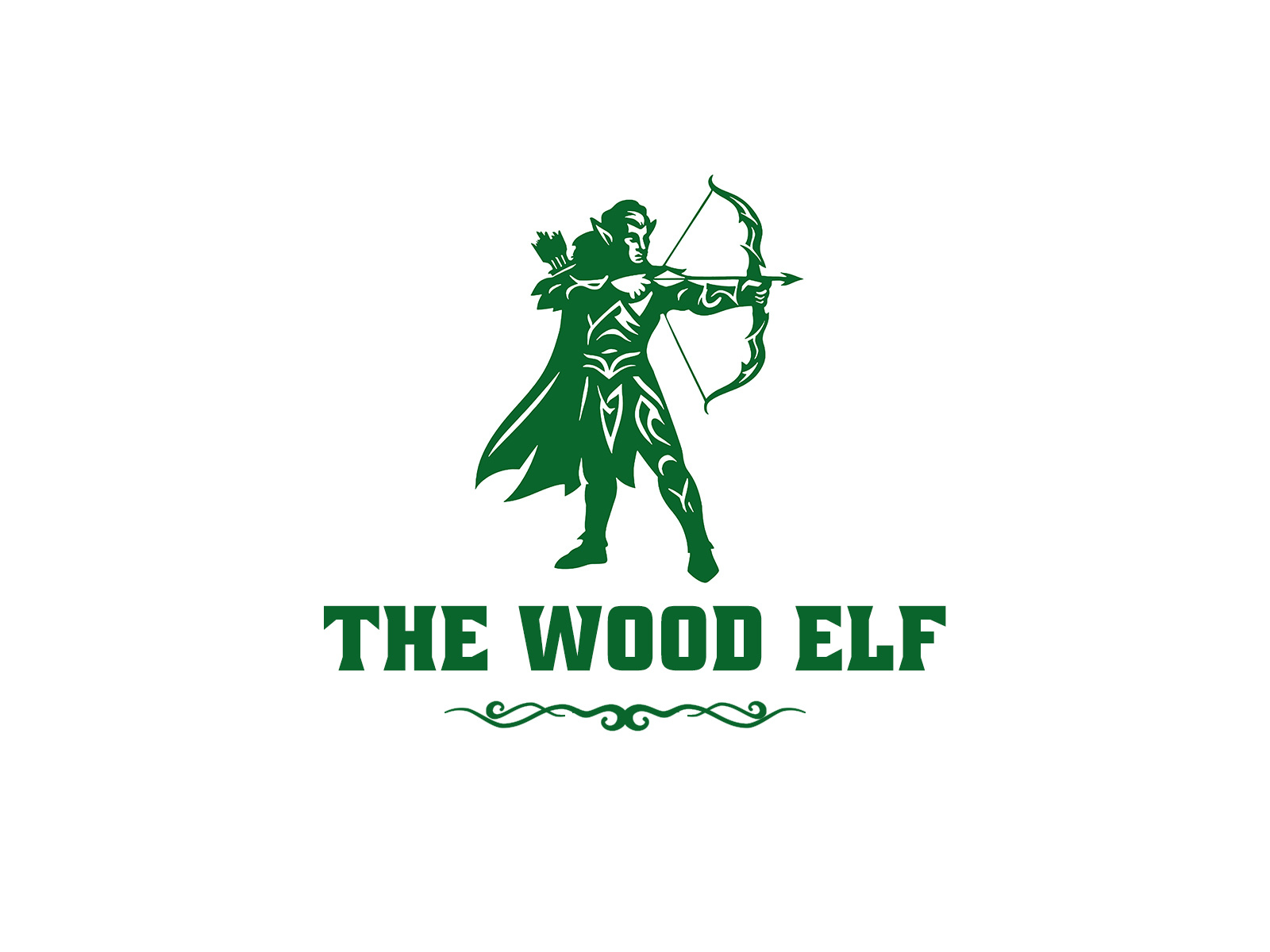 The Wood Elf Logo by Rick van Houten (ZORM) on Dribbble