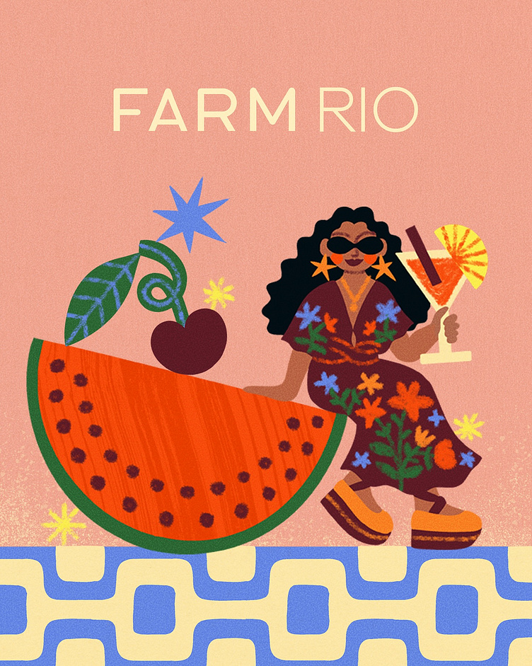 FARM Rio Imaginary Summer Campaign by Mr.Mockup™ on Dribbble