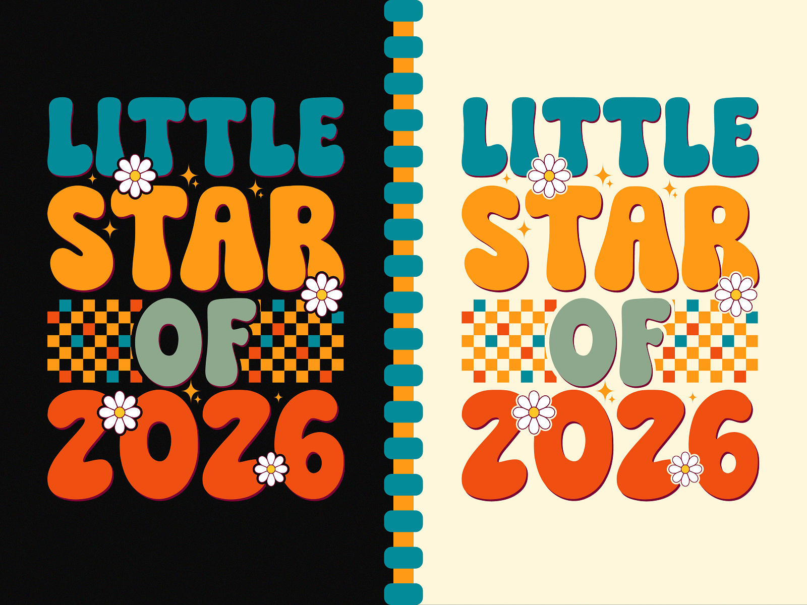 Little Star Of 2026 Happy New Year's Eve Party Design by Kazi Ashabul ...