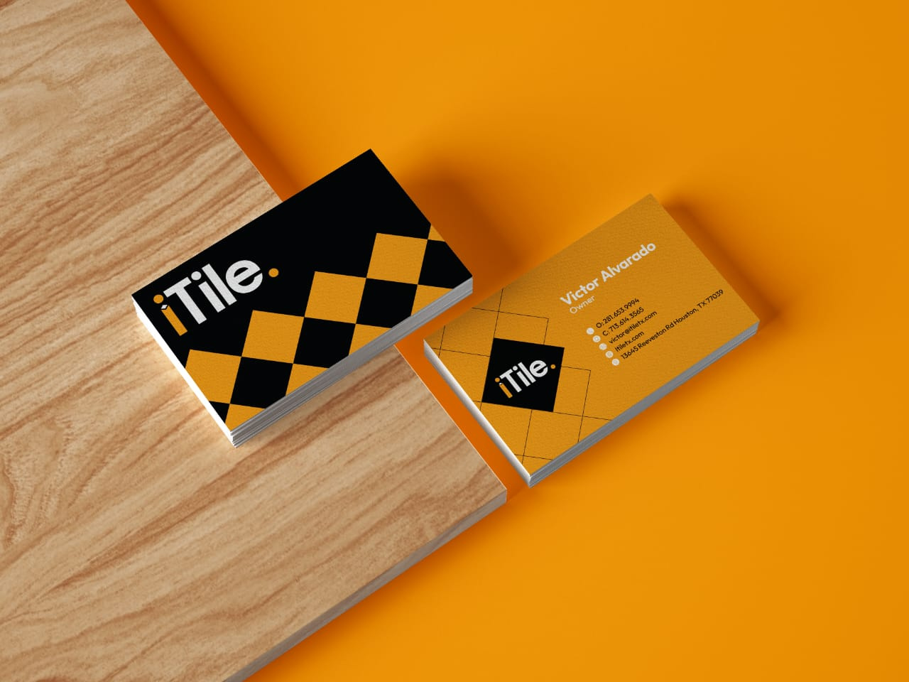 i- Tile Business Card Variants - 2025 by Syed Mahad Hussain on Dribbble