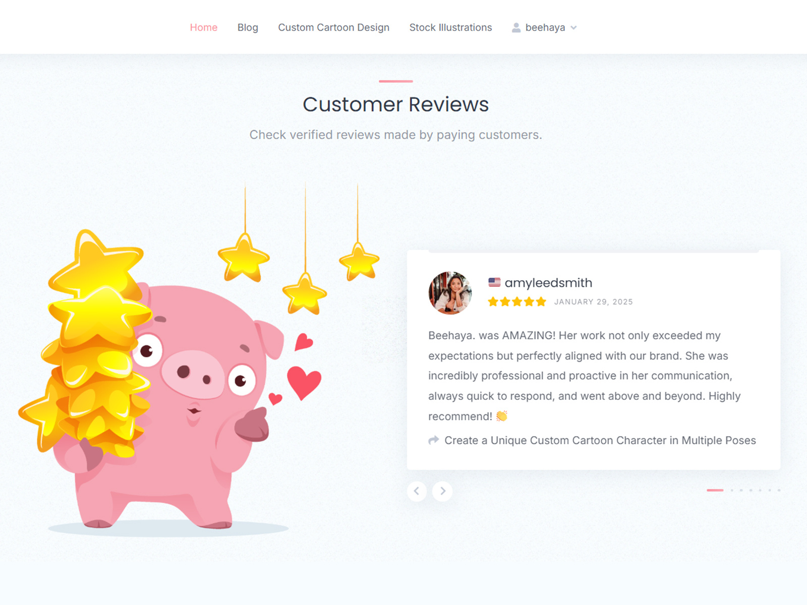 Ui Design for Website Cartoon Style by Beehaya on Dribbble