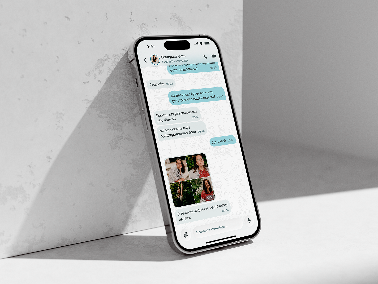 IOS Messenger App by Vasilisa Evstafeva on Dribbble