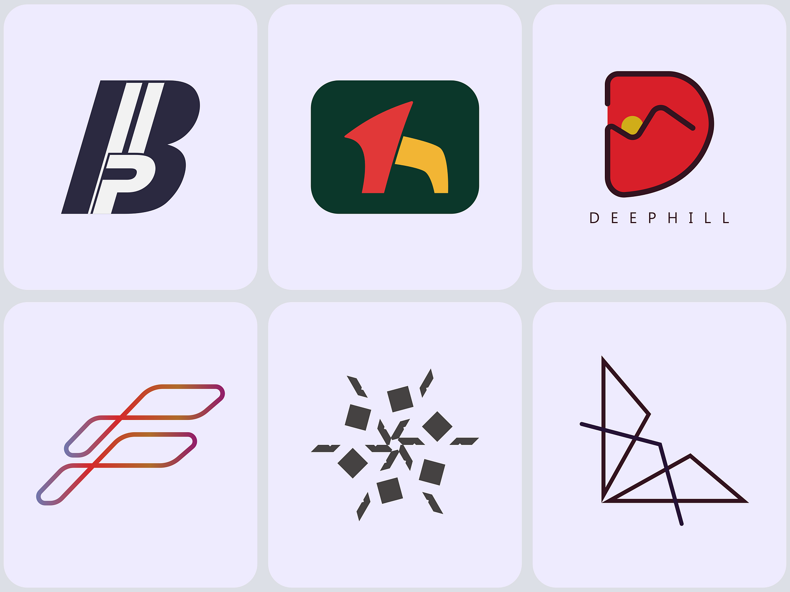 Logo Design Grid 10 by Art Core on Dribbble