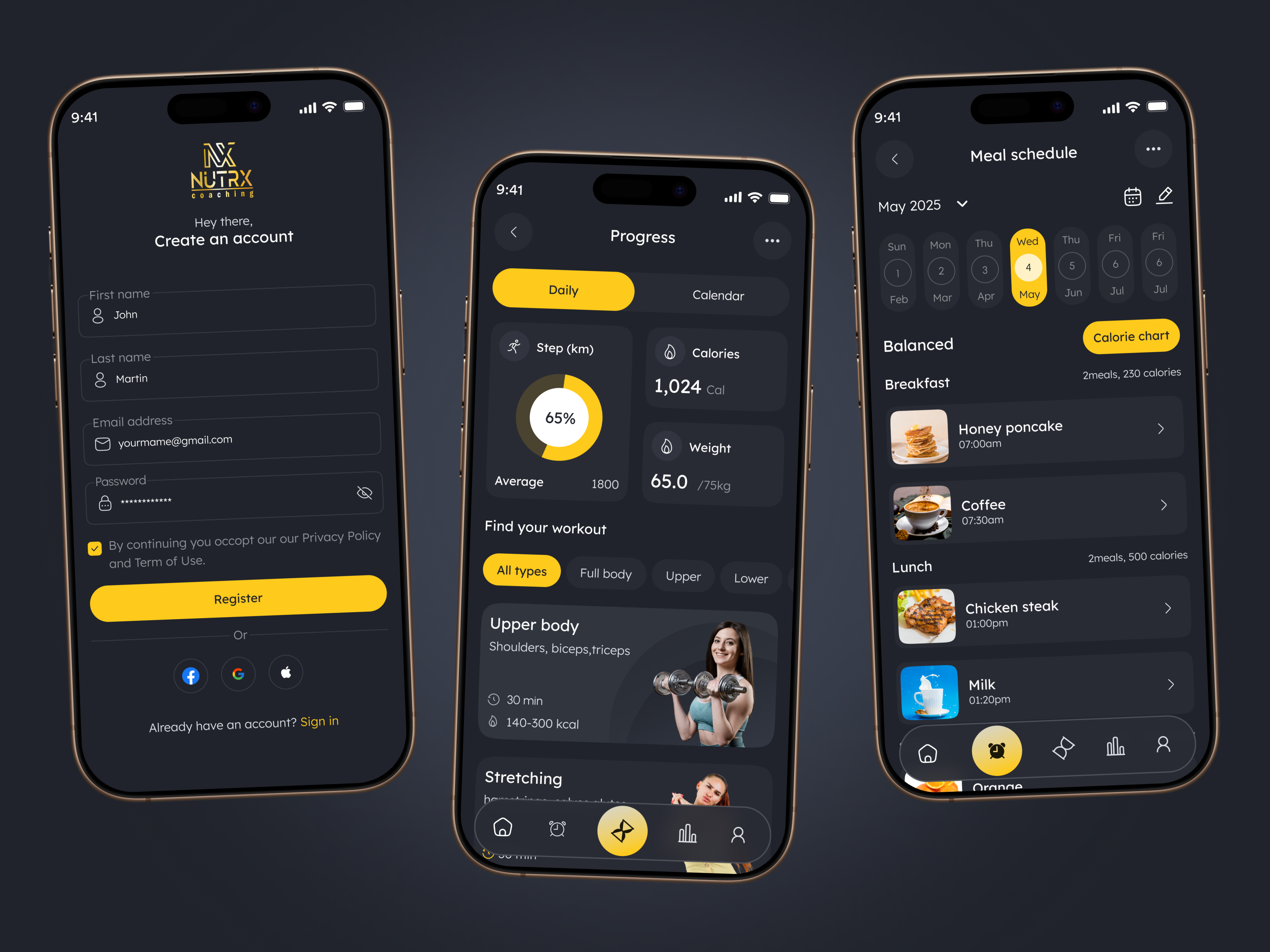 AI Fitness Tracker Mobile App Redesign by UIX Maruf Hossen on Dribbble
