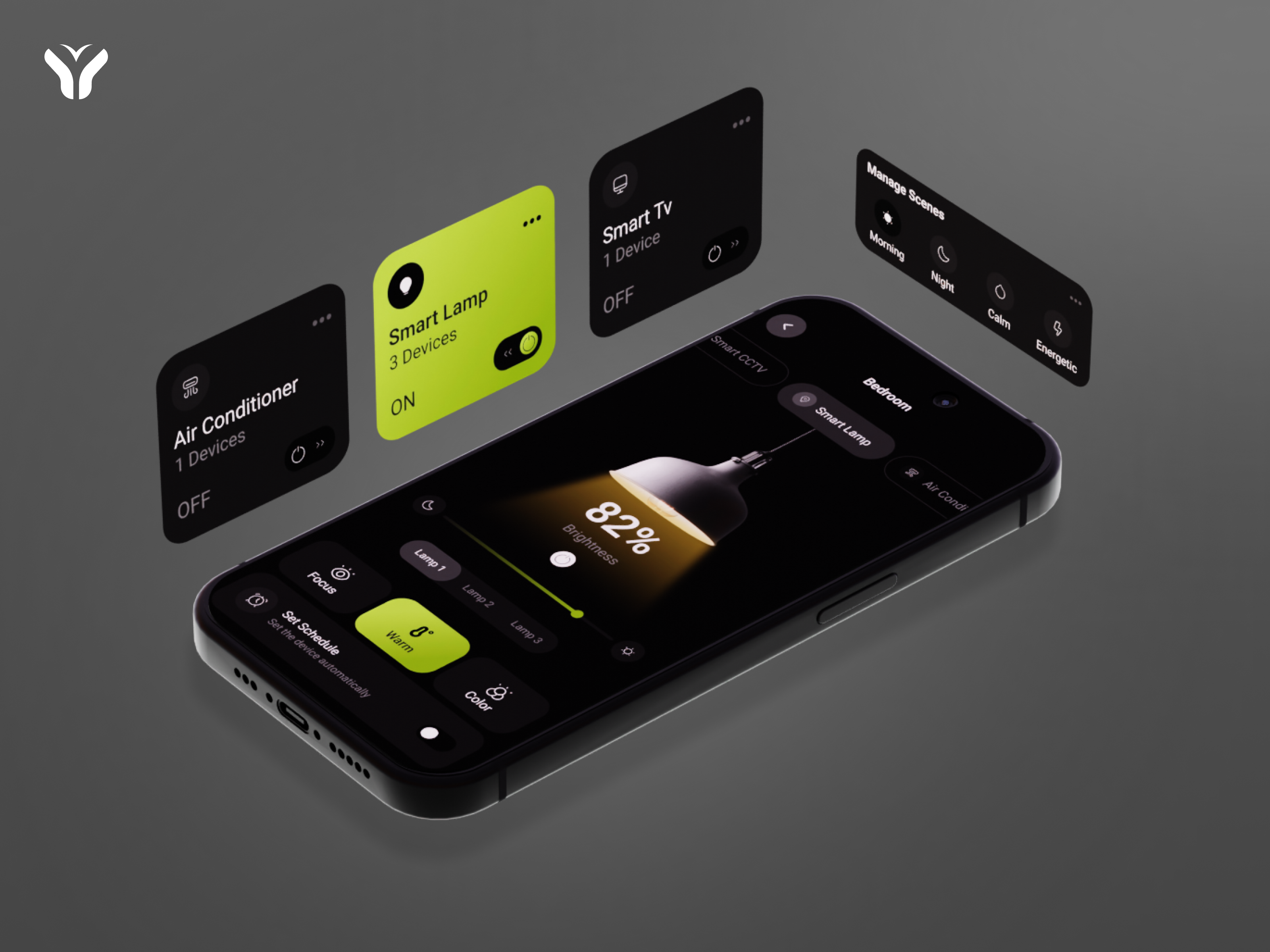 AI Smart Home Mobile App by Metamorph Lab on Dribbble