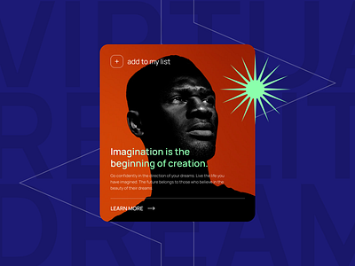 Futuristic Card by Alex Kalinin🔥 on Dribbble