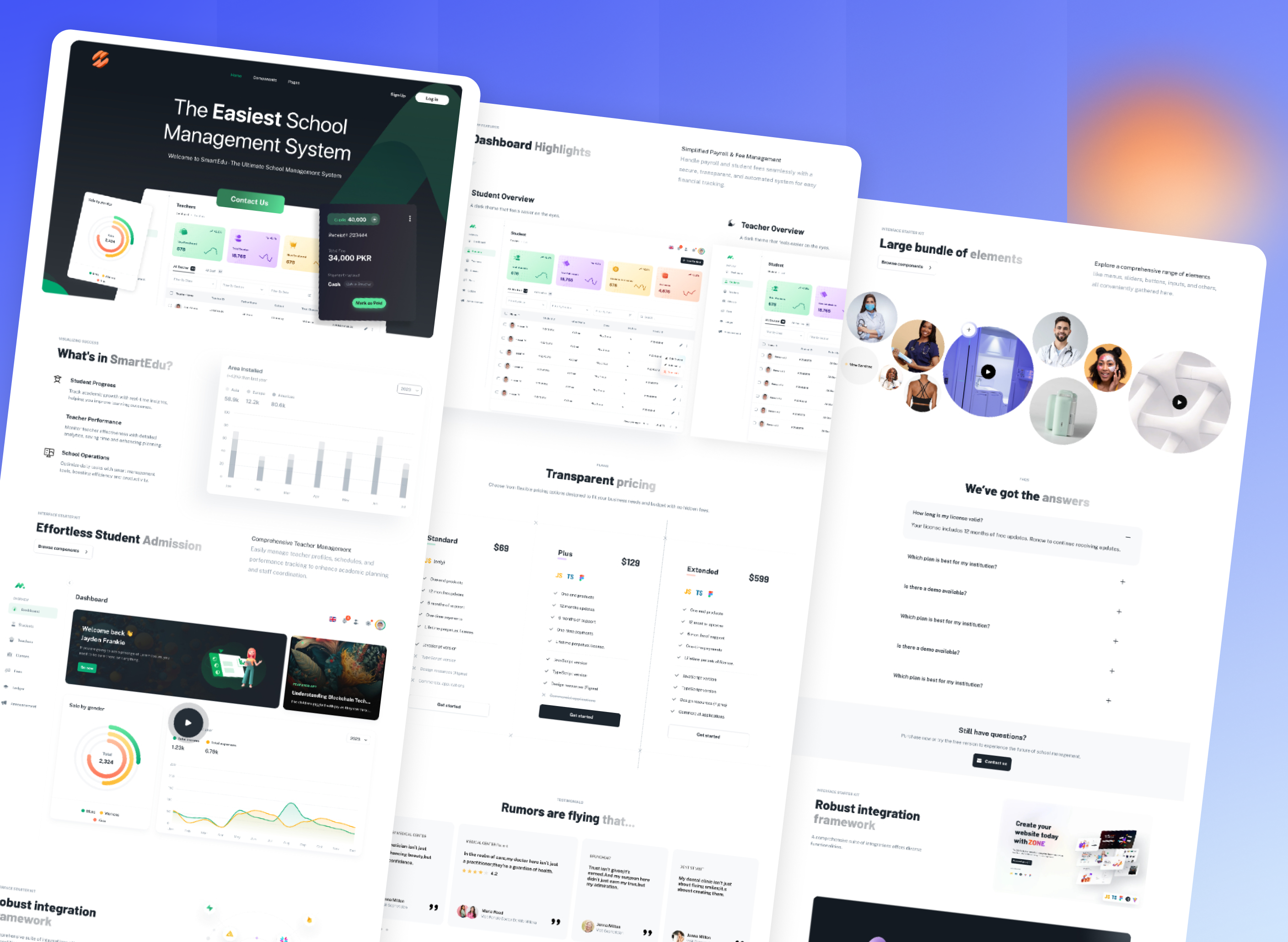 School Management Web App by Devscot Solutions on Dribbble