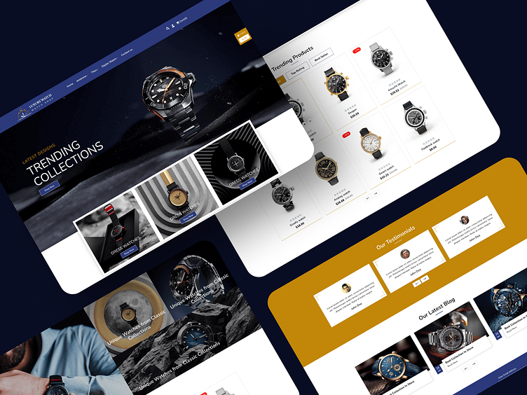 🚀 Premium E-commerce Web Design & Development by Mayur Bhuva on Dribbble