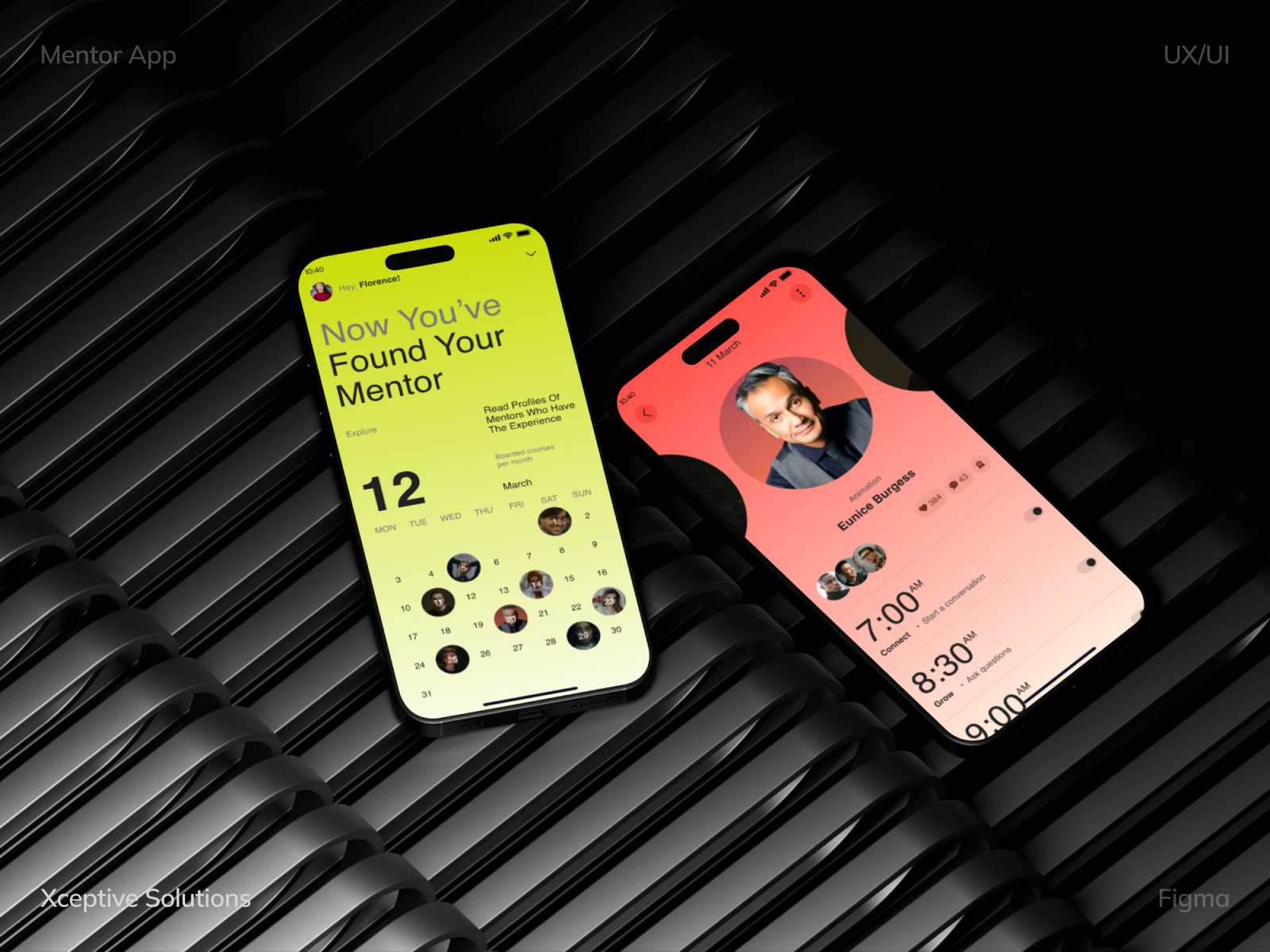 Mentor Connect – Your Personal Growth Companion App by Xceptive Solutions LLP on Dribbble