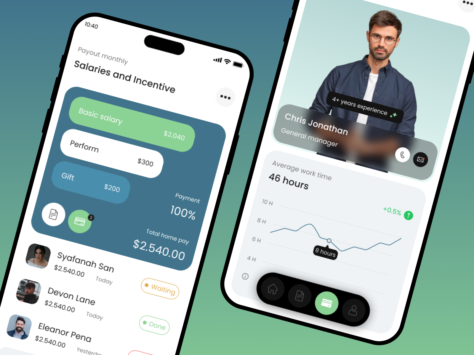 Modern HR Dashboard App The Future of People Management by Xceptive ...