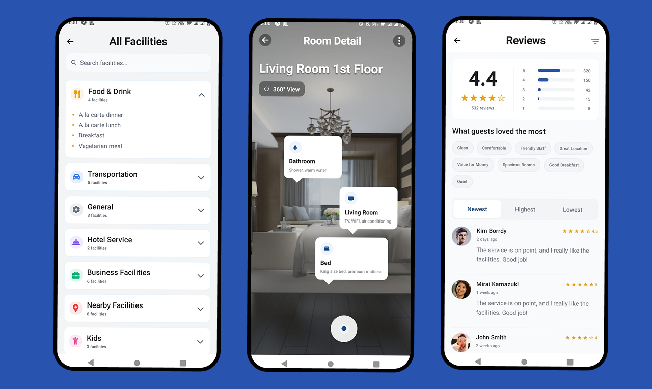 AI Hotel Booking UI Kit - React Native Expo App by Shakeel Ahmad on ...