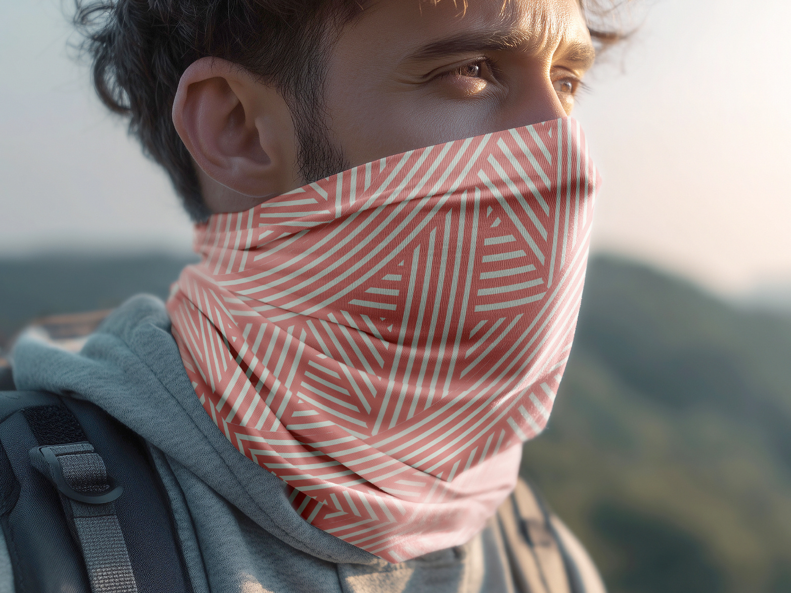 Neck Gaiter Neckwear Mockup by Alexandr Bognat on Dribbble