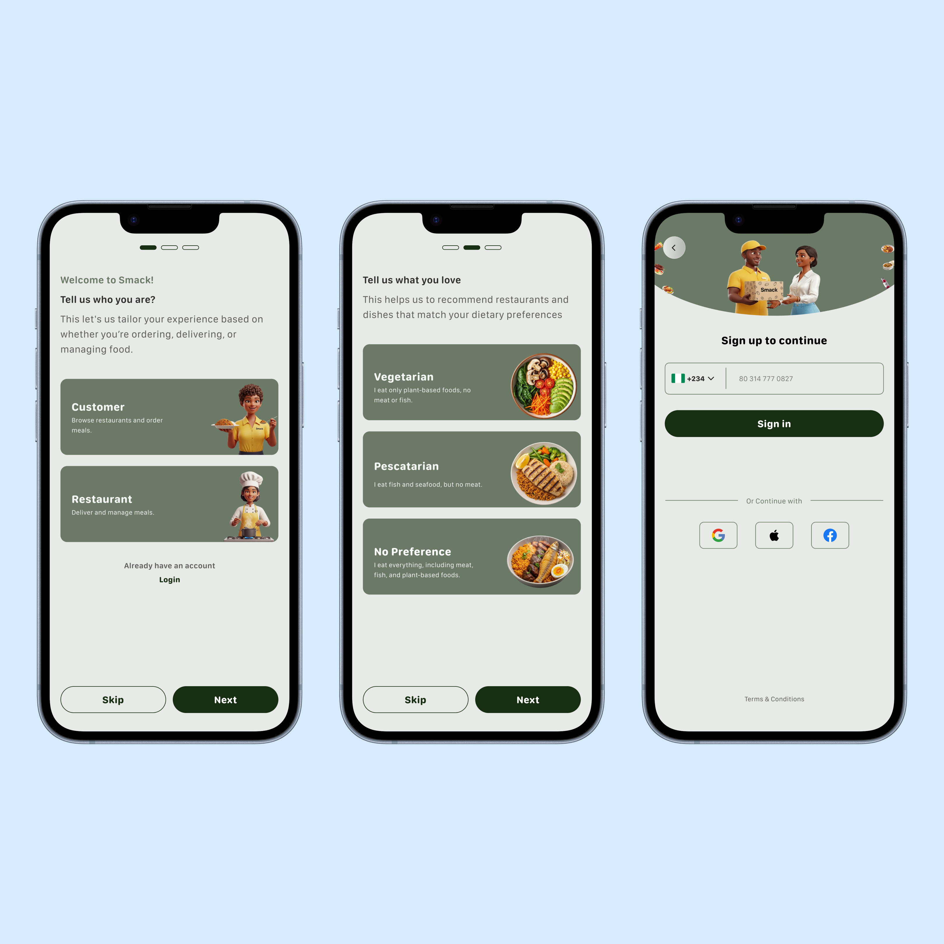 Browse thousands of Food Login Screen images for design inspiration ...