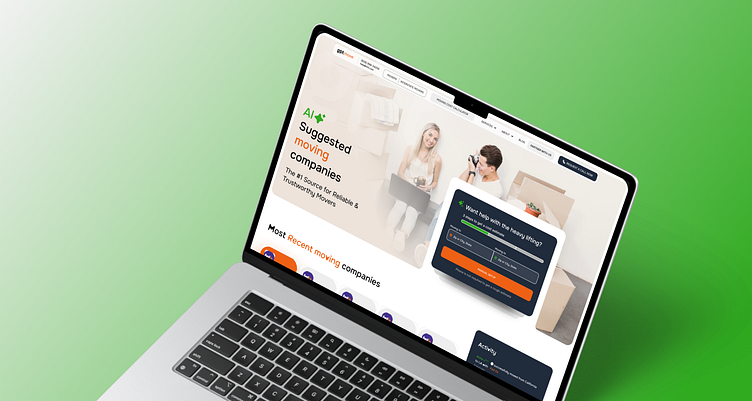 Website for Business Management by Malevich on Dribbble