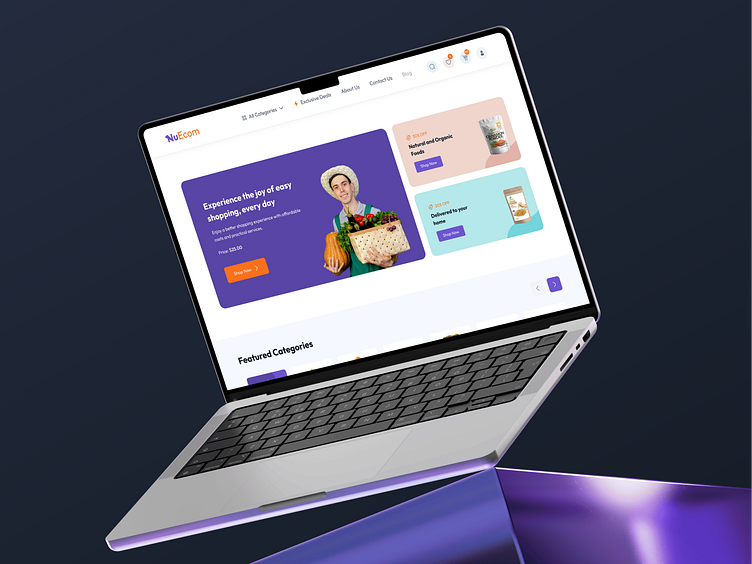 Modern E‑Commerce Website UI Design | Clean Online Store by Asif Mahmud ...
