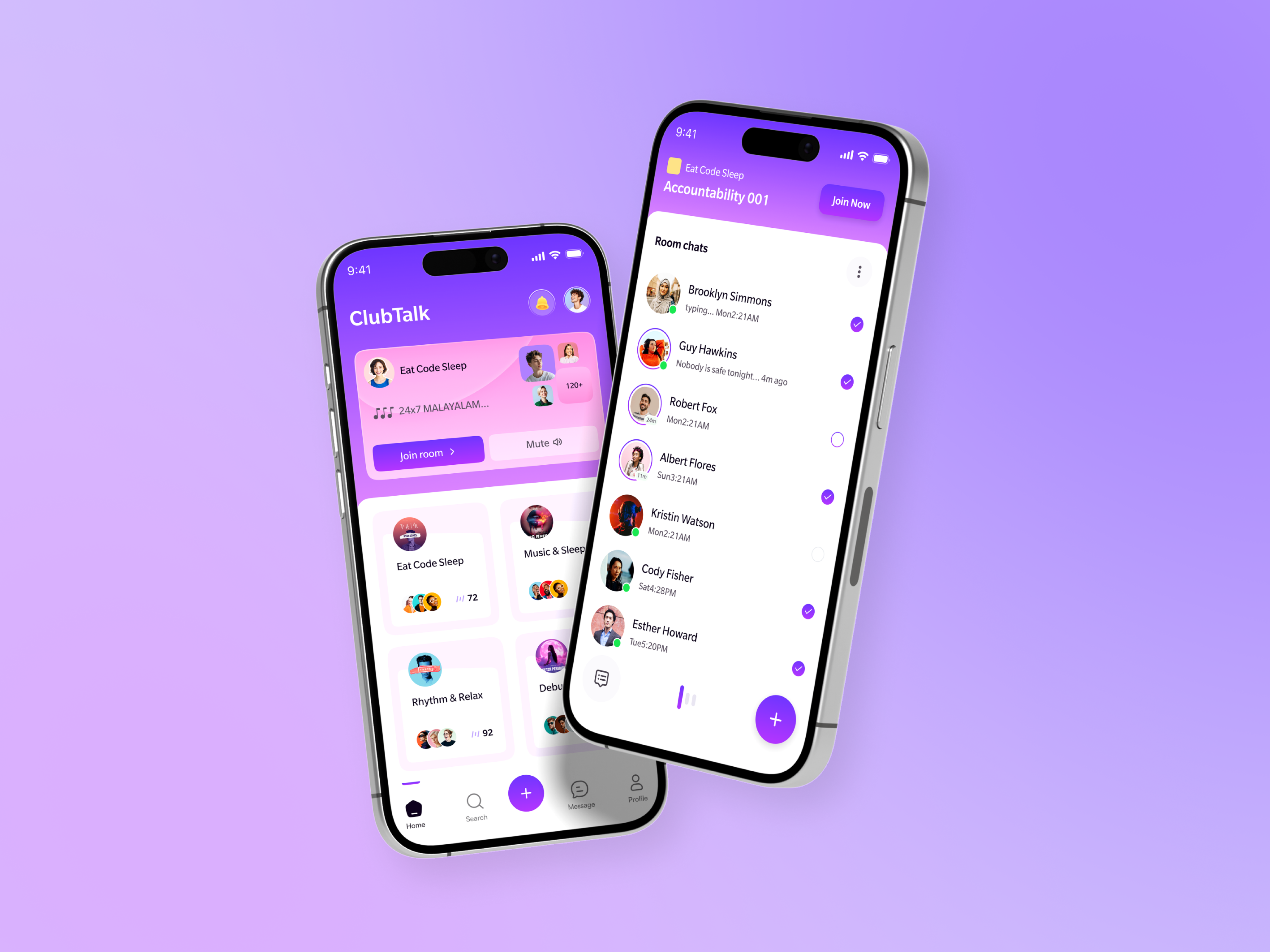 Live Chat & Social Audio App by SHIMUL BILLAH on Dribbble
