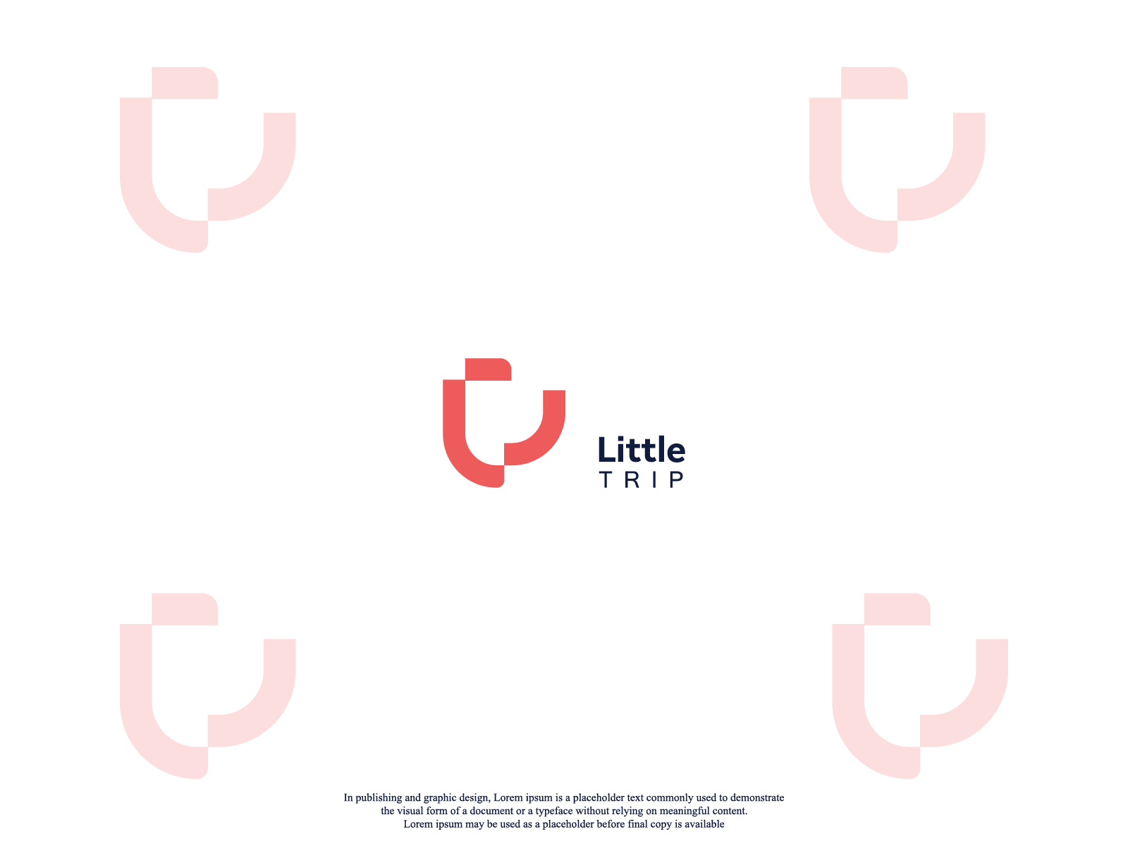 Negative Space Travel Logo by Saathi on Dribbble