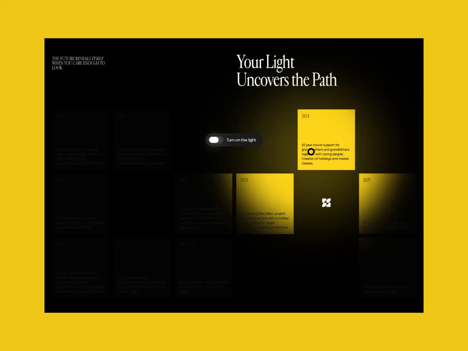 Interactive Roadmap Reveal UI – Cursor-Activated Timeline by ...