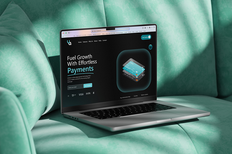 UAPay - Payment Platform Landing Page by Saifullah Omer on Dribbble