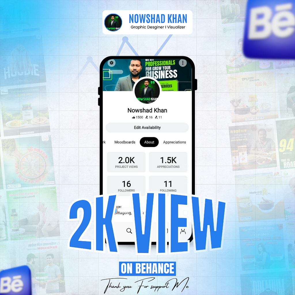 Social Media Poster I Behance View Special Poster by Nowshad Khan on ...