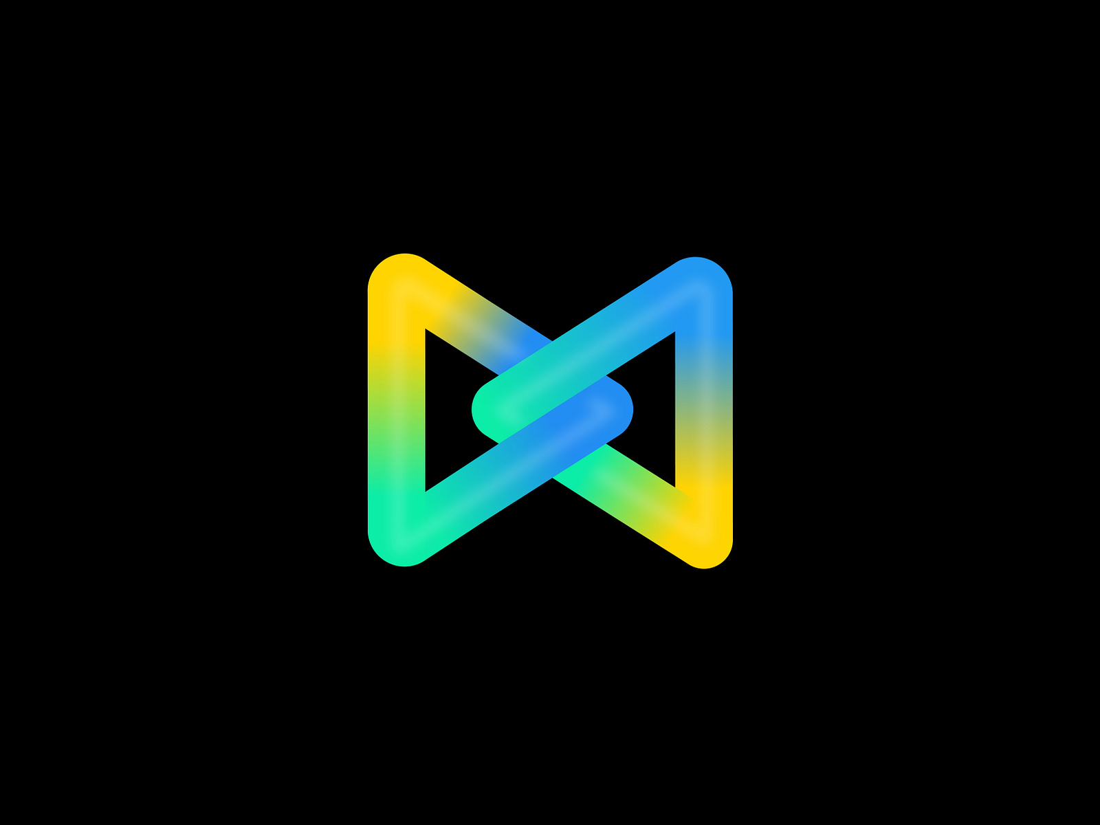 M Letter Modern minimal logo design by Amit Sarkar on Dribbble