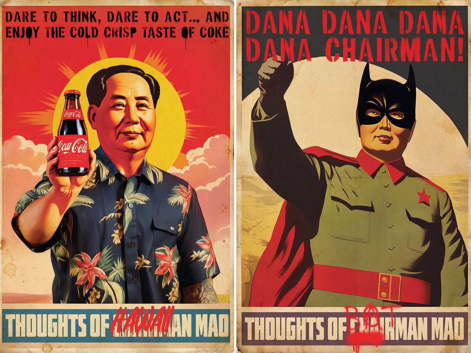 Satirical Vintage Propaganda Posters - Personal Project by Ben Fowler ...