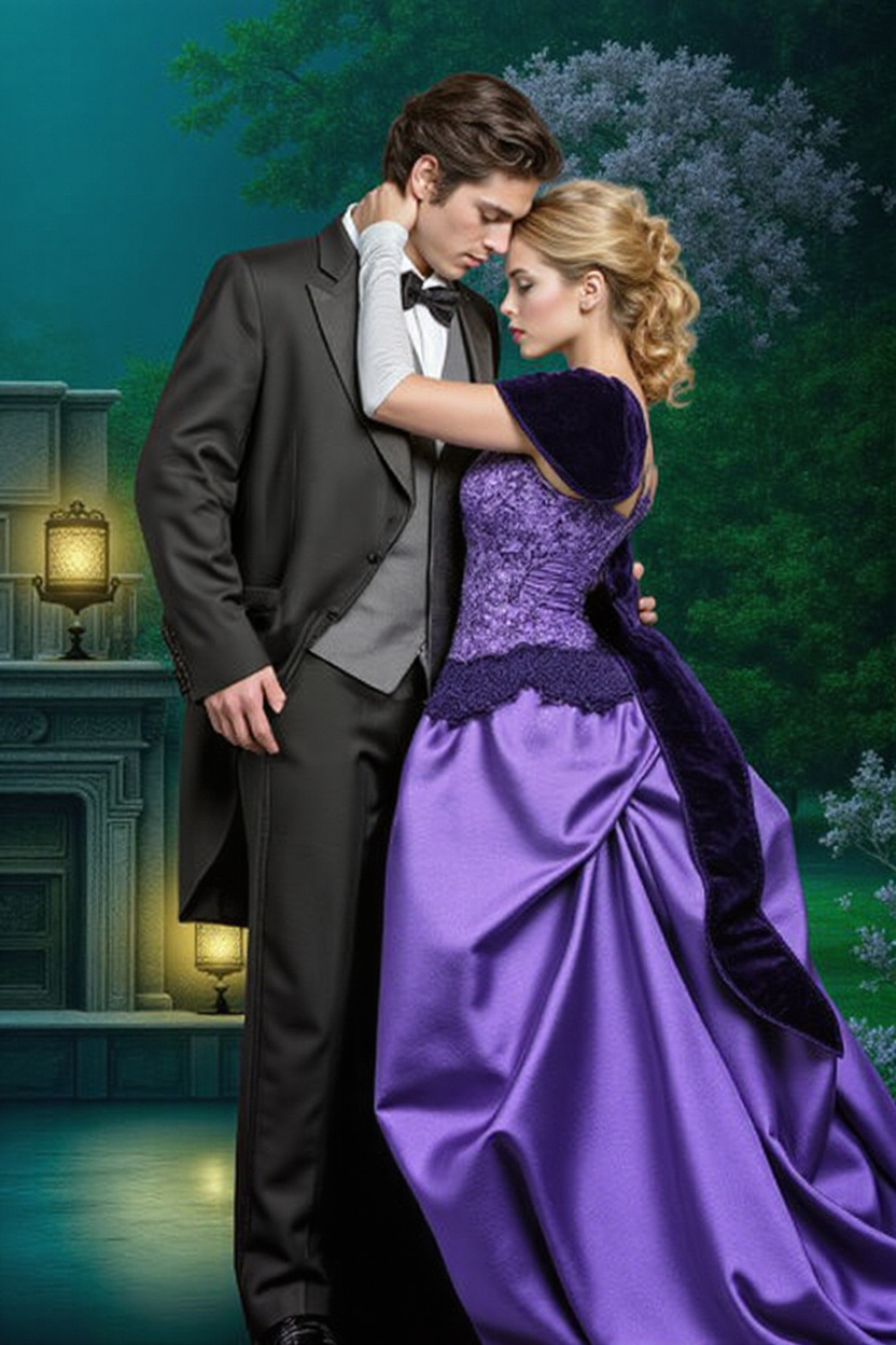 Victorian Romance Cover Art work by Lucie A Wesson on Dribbble