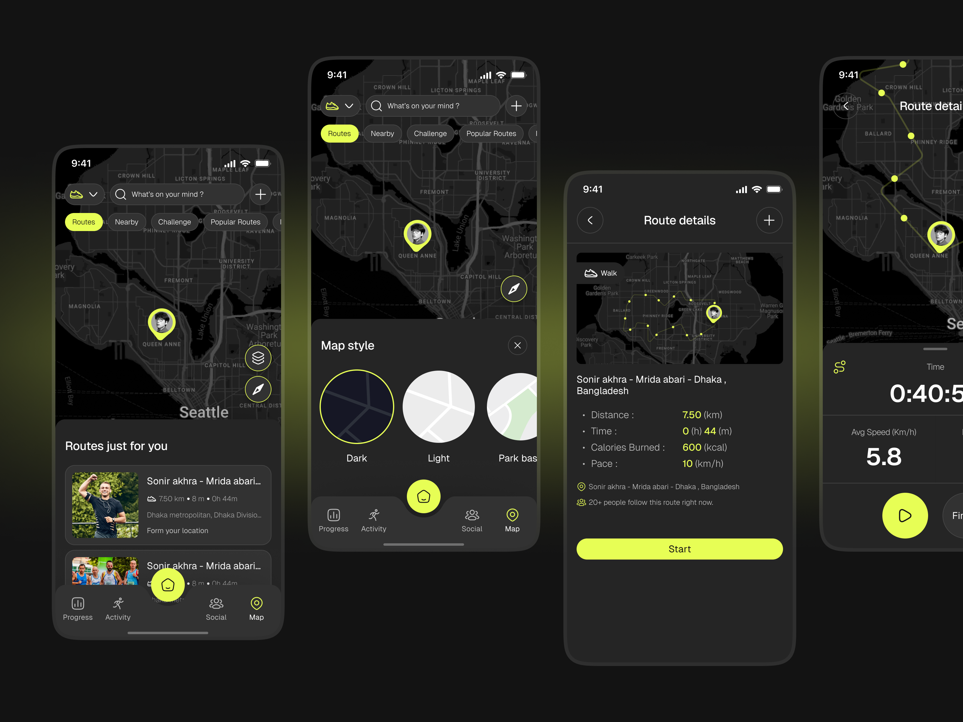 Social Fitness Mobile app UI/UX design - Fithive by Nizam on Dribbble