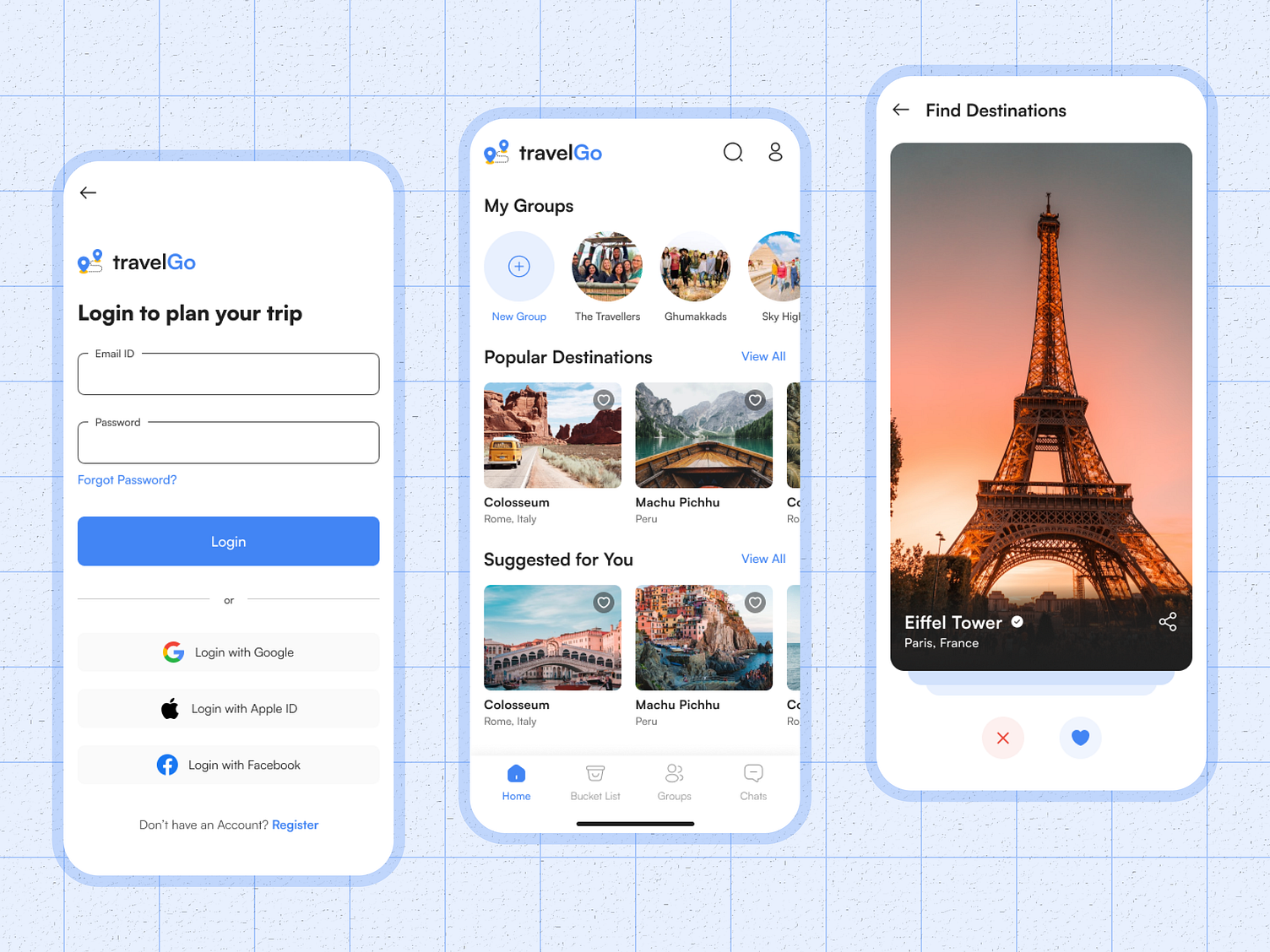 Travel Booking App UI/UX Design by Ambuj Mishra on Dribbble