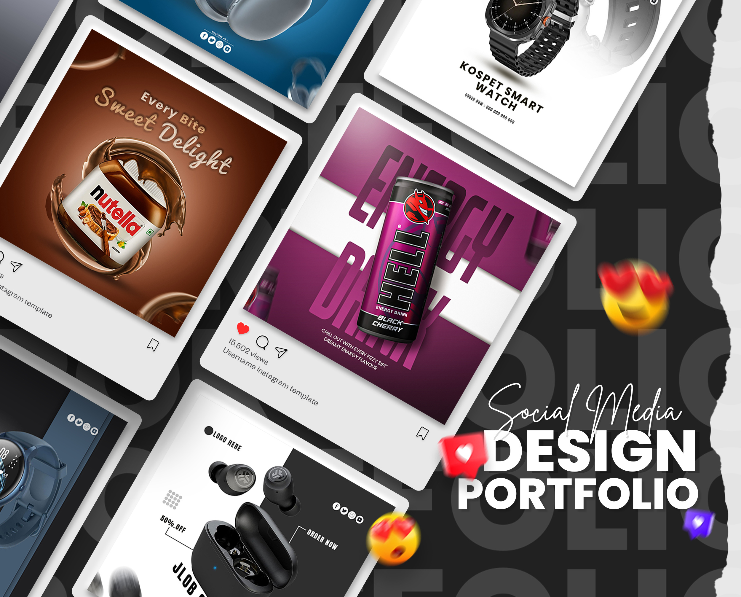 Product visual social media post design by Salman Ahmed on Dribbble