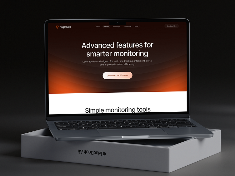 Real-Time System Monitoring platform design by Josim Uddin for Opndoo ...