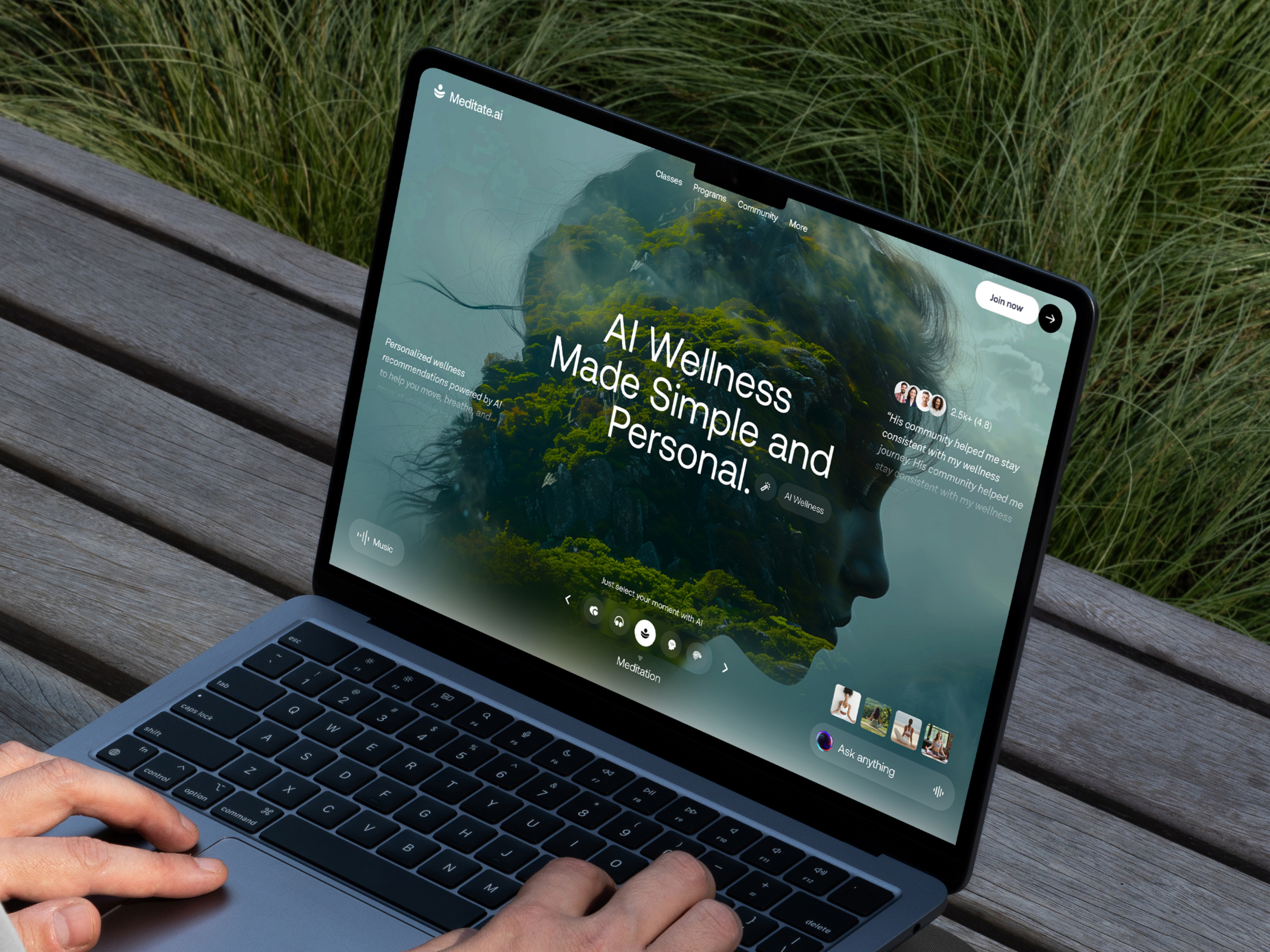 AI-Powered Wellness Website — Personalized UI/UX Case Study by Zihad ...