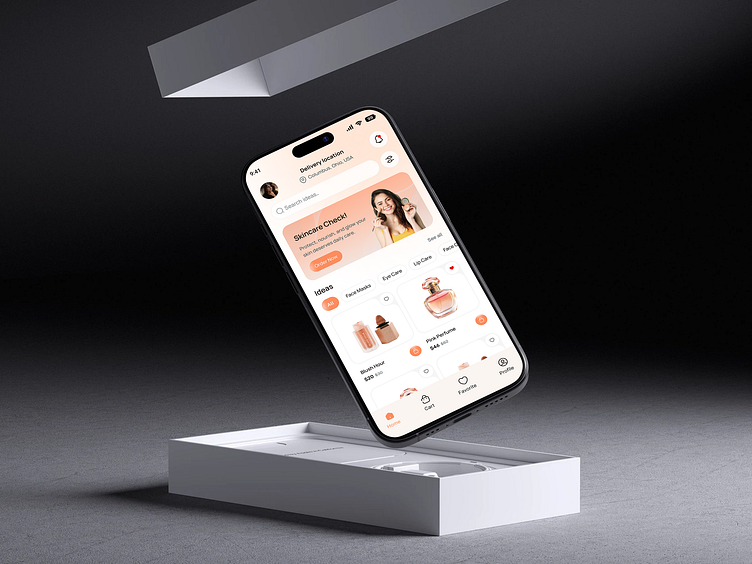 Skincare Product Mobile App UI/UX by Sarup Halder on Dribbble