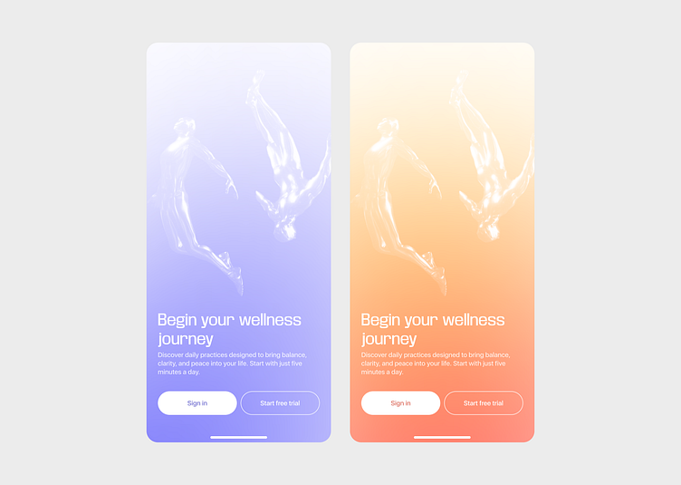 Wellness Mobile App Onboarding by Vera on Dribbble